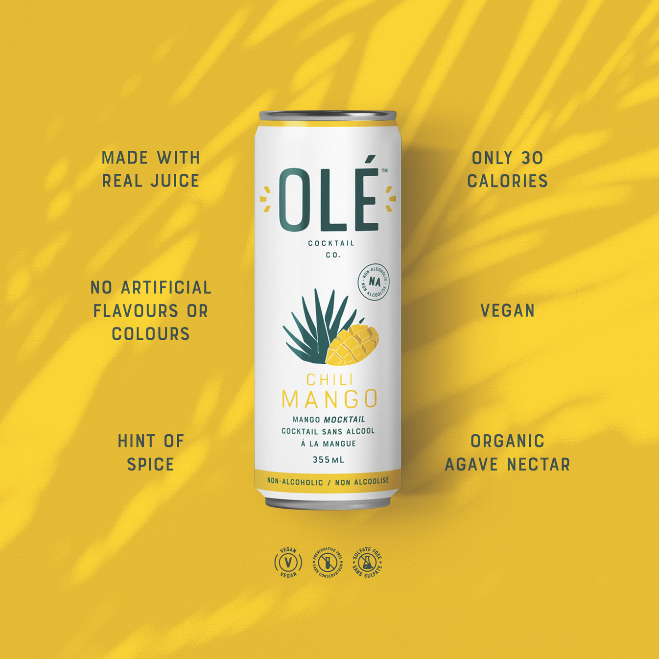 Olé Chili Mango Non-Alcoholic Mocktail - Canada's Favourite Award ...