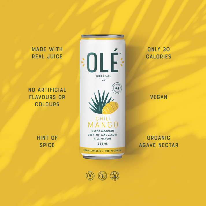 Olé Chili Mango Non-Alcoholic Mocktail - Canada's Favourite Award ...